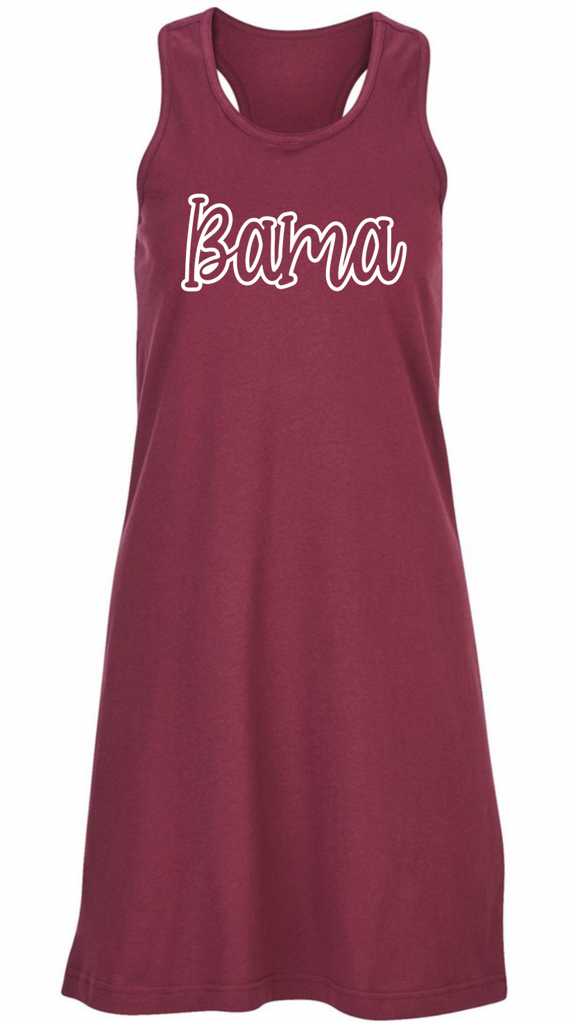 Alabama Racerback Dress – North Main Clothing & Design